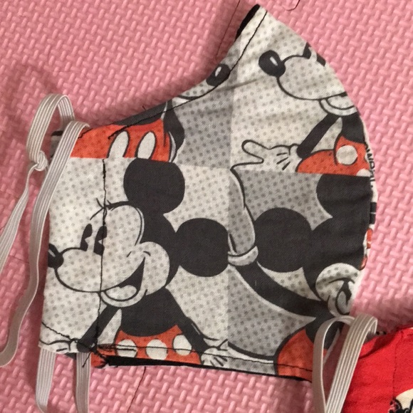 Accessories | Lot Of 3 Disneys Mickey Mouse Adult Face Masks | Poshmark